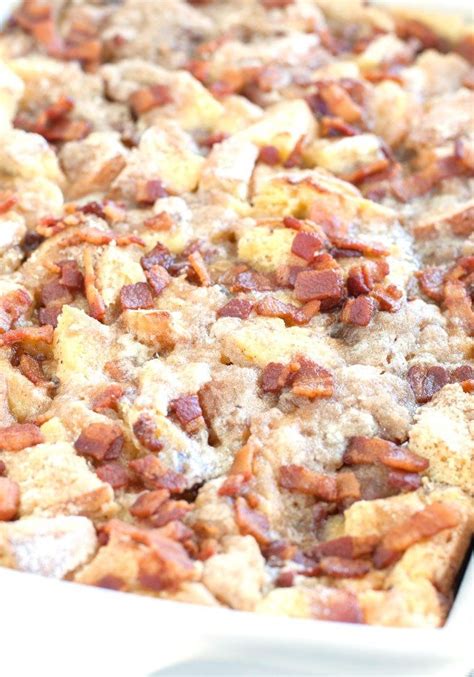 French Toast Bacon Casserole Toast Bacon Bacon Casserole French