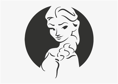 Frozen Pumpkin Stencils