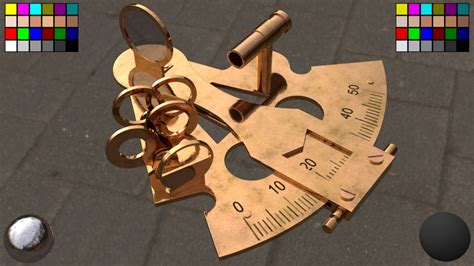 3d Model Sextant Turbosquid 1307311