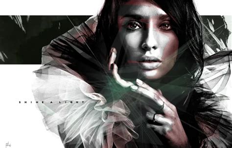 Wallpaper Girl Face Portrait Art For Mobile And Desktop Section