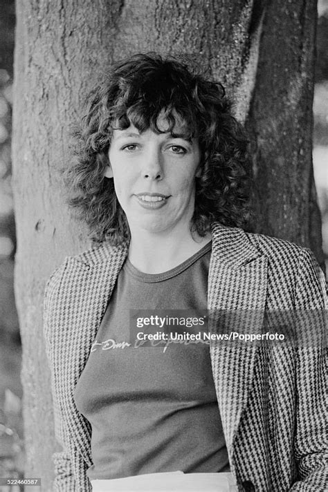 English Actress Frances De La Tour Posed On The Set Of The Film News