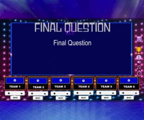 Jeopardy Powerpoint Template Classroom Jeopardy By The Game Room