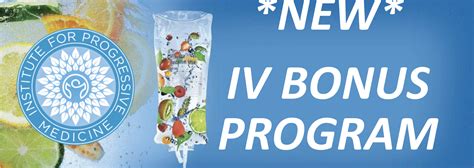 Nutritional Iv Bonus Program
