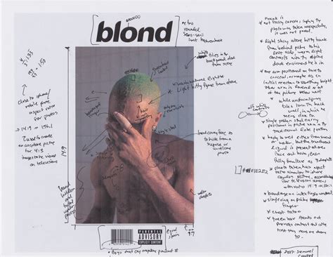 Album Art Analysis Blond E Personally Ive Always Been Intrigued