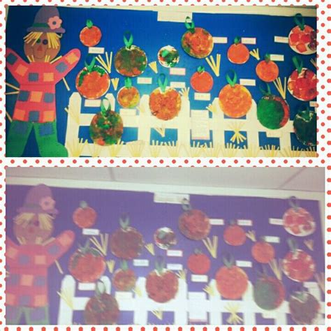 Pumpkin Patch Class Board Pumpkin Patch Preschool Theme Decor