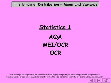 Teach A Level Statistics Maths 1 The Binomial