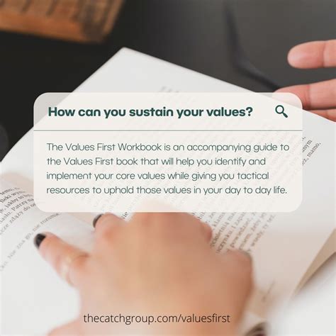 Laura Eigel On Linkedin How Can You Sustain Your Values The Values First Workbook Is An