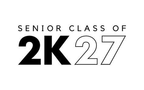 Premium Vector Class Of 2027 Typography Design Vector Text For Design