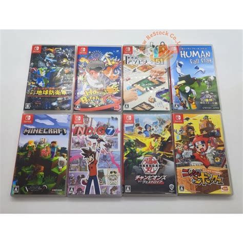 ชุด3 มือ2 แผ่นแท้📀 Nintendo Swtich แบบเลือกหน้าเกม สินค้า มือ2