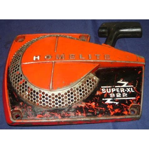 Homelite Super Xl 922 Chainsaw Complete Starter Recoil Cover And Pulley