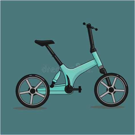 Racing Bicycle Design Vector Illustration Graphic Flat Design Stock