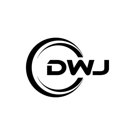 Dwj Letter Logo Design Inspiration For A Unique Identity Modern