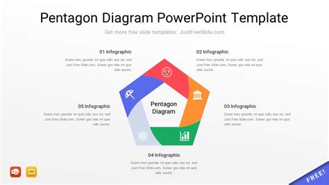 Free Pentagon Diagram Powerpoint Template 9 Layouts Just Free Slide
