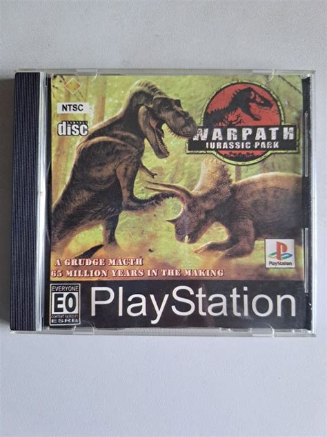 Ps1 Game Warpath Jurassic Park Video Gaming Video Games Playstation