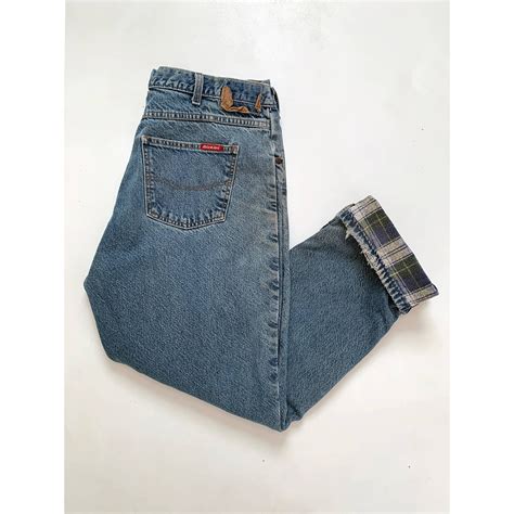 Dickies 1990s Dickies Flannel Lined Jeans Grailed