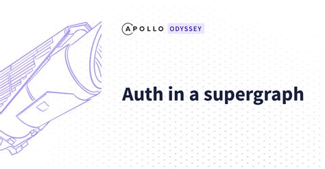 Auth In A Supergraph Graphql Tutorials