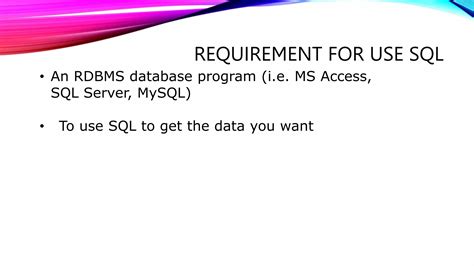 Sql Overviewpptx