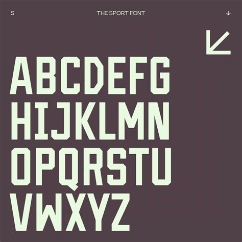 The Sport Font The Bold Font Type Foundry