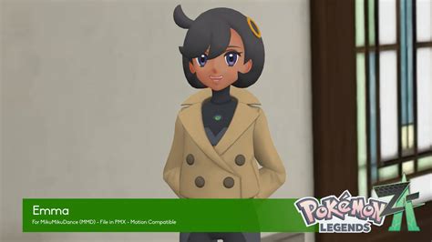 Mmd Pokemon Legends Z A Emma Download By Pikapika 2000 On Deviantart