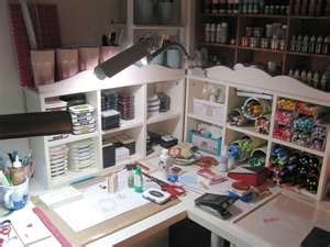 The Ultimate Crafting Desk Messy Crafts Craft Room Storage Room Wanted