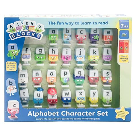 Alphablocks Alphabet Character Set Educational Games Bandm