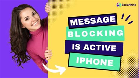 Message Blocking Is Active Troubleshooting Steps For Iphone Social Think