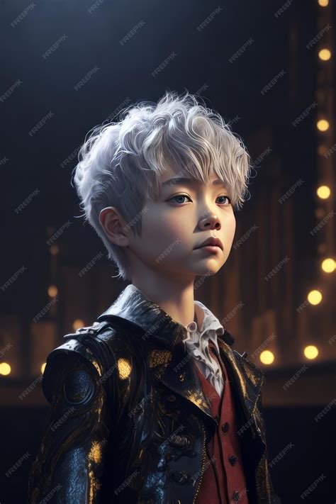 Premium Ai Image Character Portrait Of Suga Bts