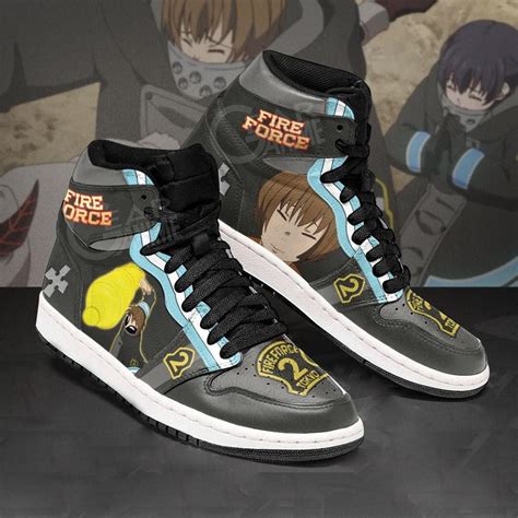 Juggernaut Fire Force Anime 1 High Top Jd1 Sneaker Sheerlie