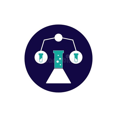 Chemistry Logo Vector Template Illustration Stock Vector Illustration