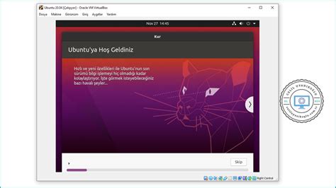 Sanal Makineye Ubuntu Kurulumu Nasıl Yapılır Celil Uyanıkoğlu