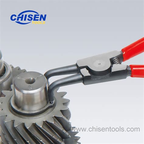 Industrial Grade External Snap Ring Pliers 90° Bent Nose China