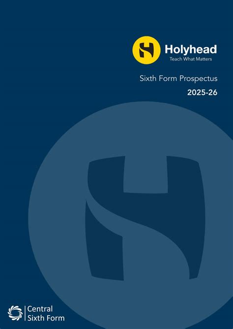 Holyhead Sixth Form Prospectus 2025 26 By Rdhanjal Issuu