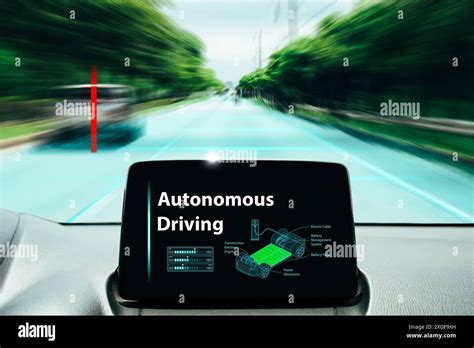 Autonomous Driving Technology In Future Driverless Electric Cars Car Autonomous Technology