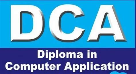 Dca Diploma In Computer Application At ₹ 2500unit In Ranchi Id