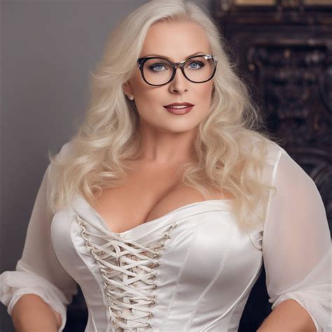 Marian Hot Sexy Curvy Mature Woman Ice Blonde Fe By Kevin1970 On