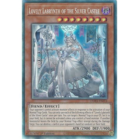 Yu Gi Oh Trading Card Game Tama En014 Lovely Labrynth Of The Silver