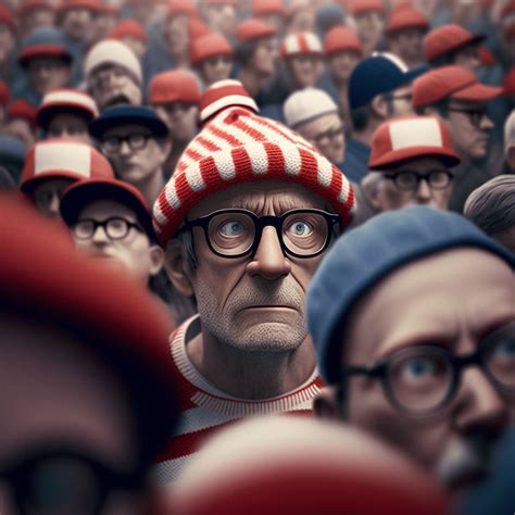 Realistic Wheres Waldo By Nikottroou On Deviantart