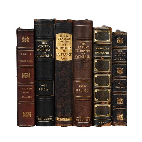 Antique Leather Books By The Foot Oversized Juniper Custom