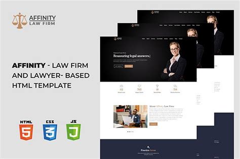 Affinity Law Firm Html Template Graphic By Mourithemes · Creative Fabrica