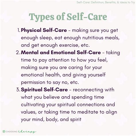 The Benefits Of Self Care On Your Mental Health