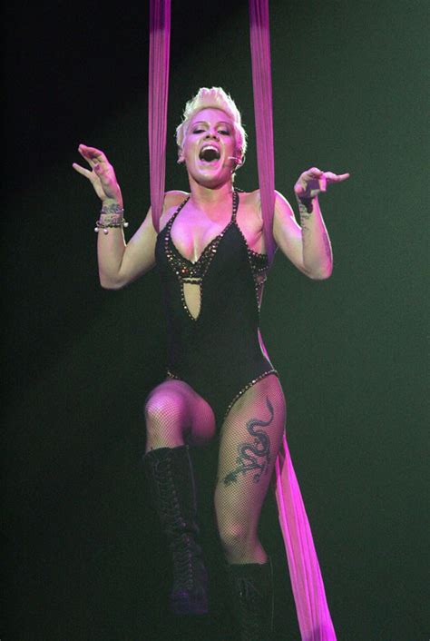 Singer Pink Pissing In Public And Sexy Concert Pictures Porn Pictures