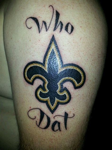 New Orleans Saints Tattoo Ideas