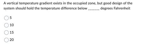 Solved A Vertical Temperature Gradient Exists In The