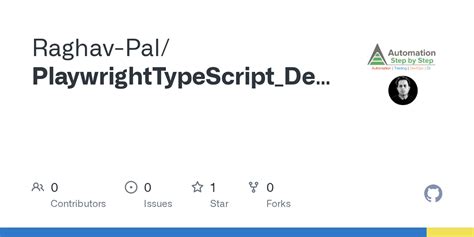 Playwrighttypescriptdemotest Data At Main · Raghav Pal