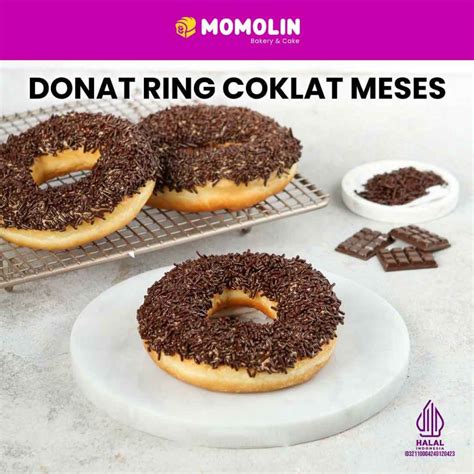 Jual Momolin Bakery Donat Ring Coklat Meses Meses Ceres Roti Kue