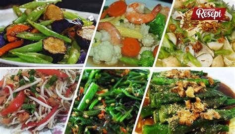 10 Resepi Sayur Sayuran Mudah Dan Sedap