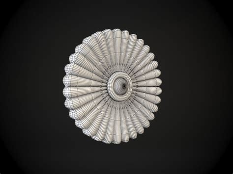 Rosette 3d Model 6 Fbx Max Obj Stl Free3d