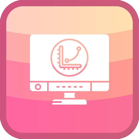 Graph Glyph Squre Colored Icon 37429440 Vector Art At Vecteezy