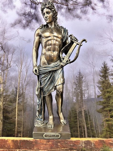 Greek God Apollo Statue