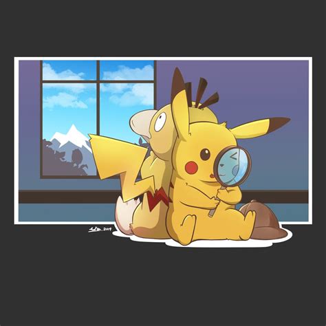 Pikachu And Psyduck By Izzat Emir Muzhaffar R Imaginarykanto